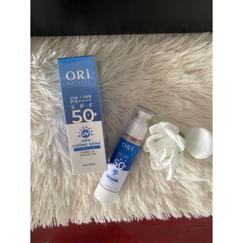 Ori sunscreen against UV and ultraviolet rays SPF 50++ PA +++ UVA + UVB 60ml | Shopee Singapore