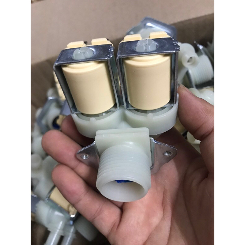 Double supply valve for LG - Samsung 220V washing machine (Genuine gold ...