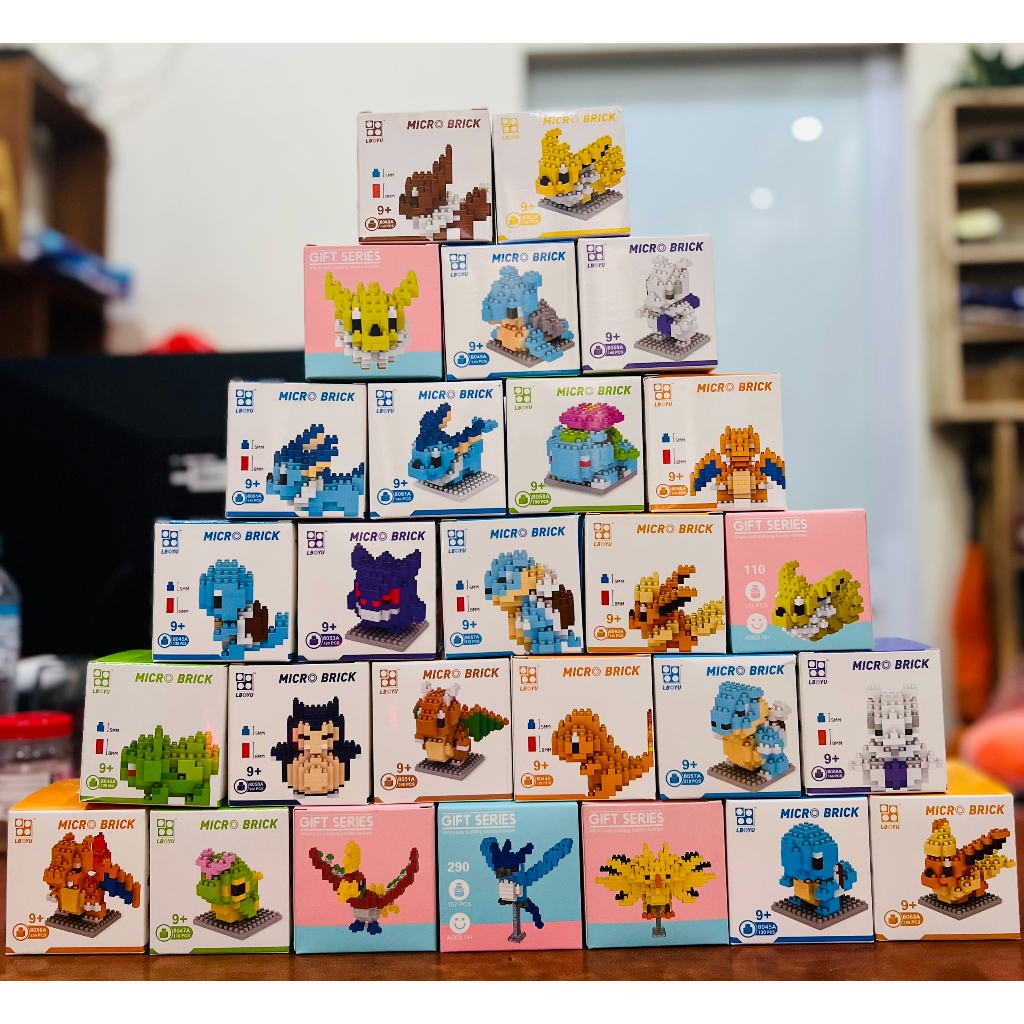 Pokemon, Pokemon Model Assembly Toys, Assemble legendary Pokemon ...