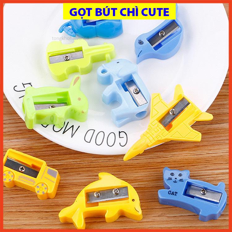 Pencil sharpener with many cute shapes and cute cartoon designs for ...