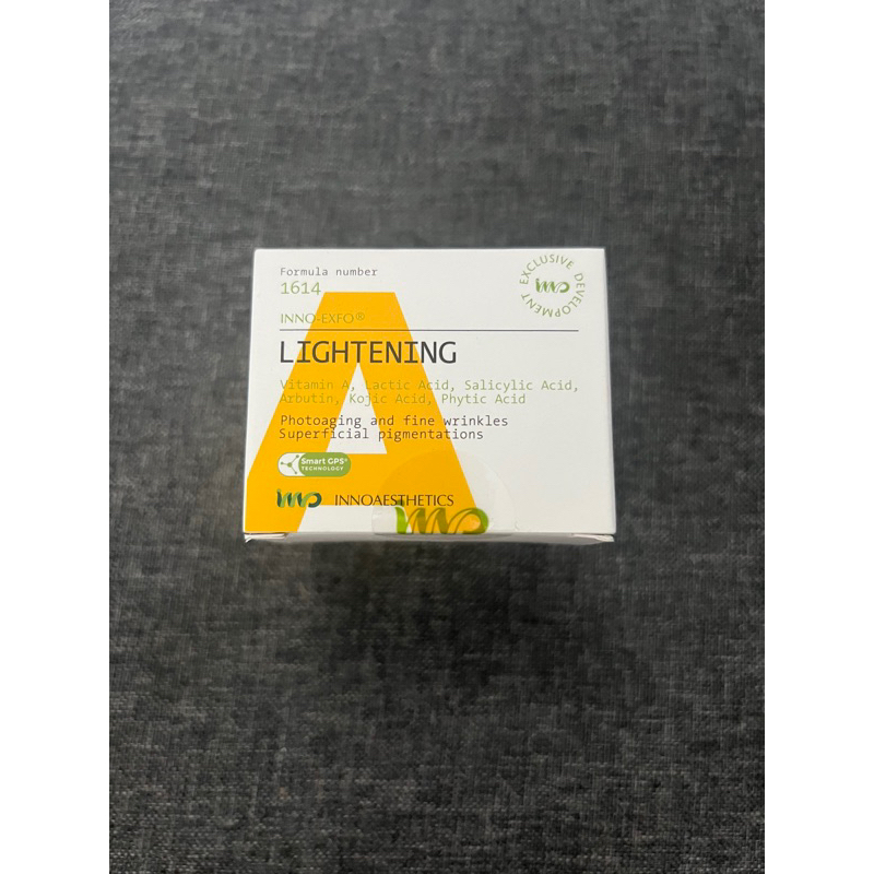 Peel Vitamin A 5% Innoaesthetics Inno LIGHTENING Cream Evenly ...