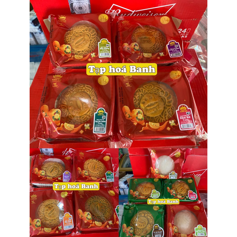 Moon Cake Kinh Do 150g / Set (With Box Of :2 Or 4 Pieces) | Shopee ...