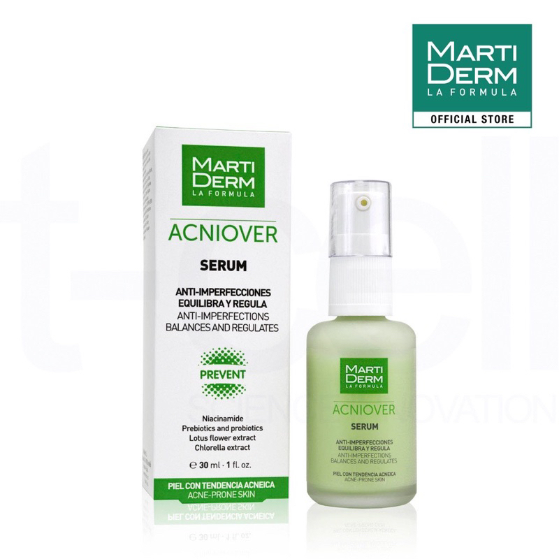 Acne reduction essence & oil control - MartiDerm Acniover Serum (30ml ...