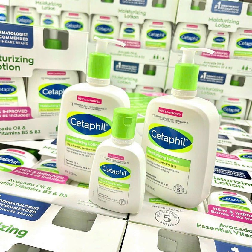Set of 3 Cetaphil Moisturizing Lotion - USA (NEW MODEL) | Shopee Singapore