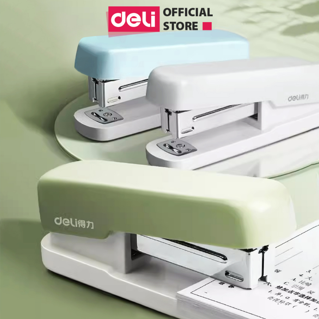 Deli mini office student stapler 25 pages, No. 12 paper stapler in ...