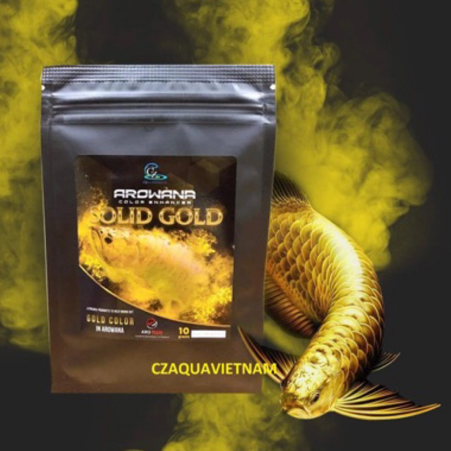 Vitamin Arowana Solid Gold - Yellow Powder For Arowana Too Long ...