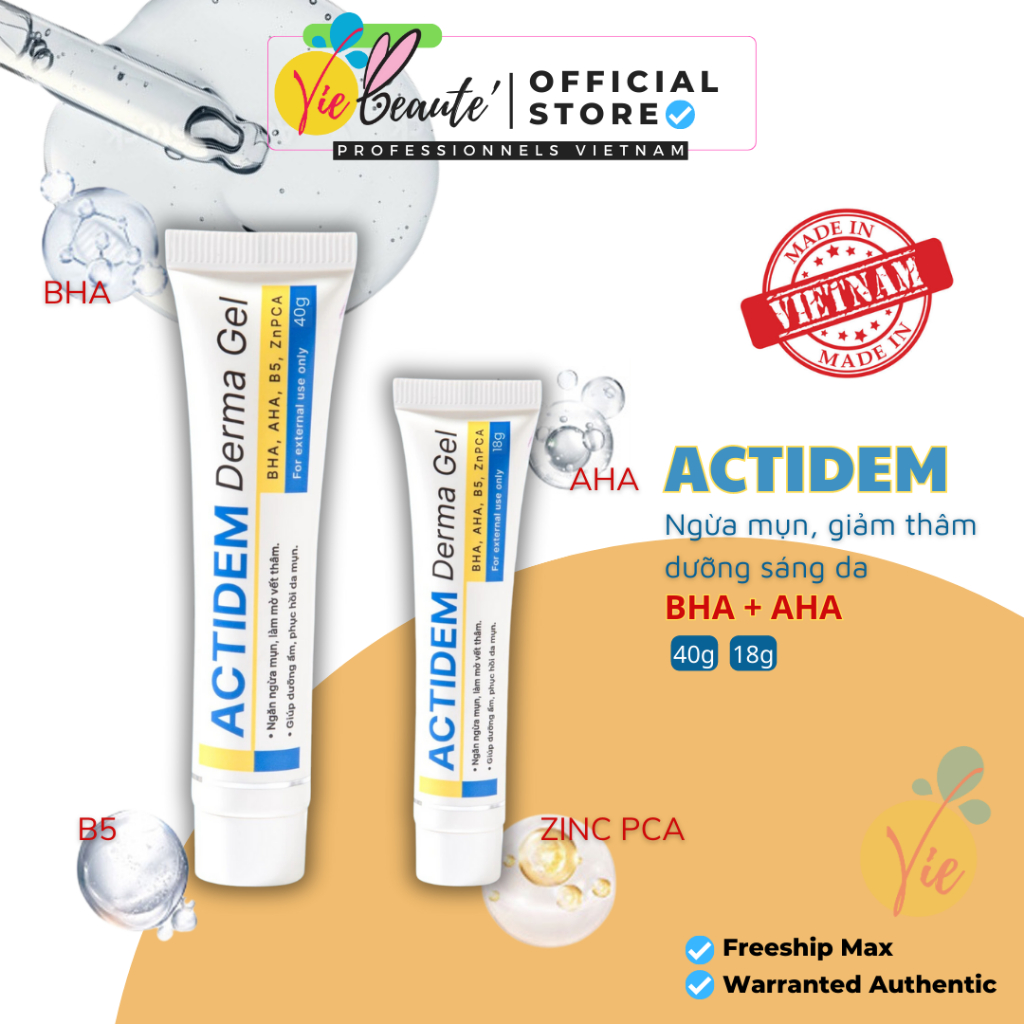 Acidem Derma acne-reducing Gel reduces dark spots and prevents acne ...