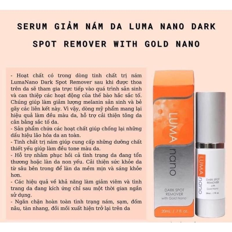 [COMPANY PRODUCT] Serum to reduce skinSlingshotning Luma Nano Dark ...