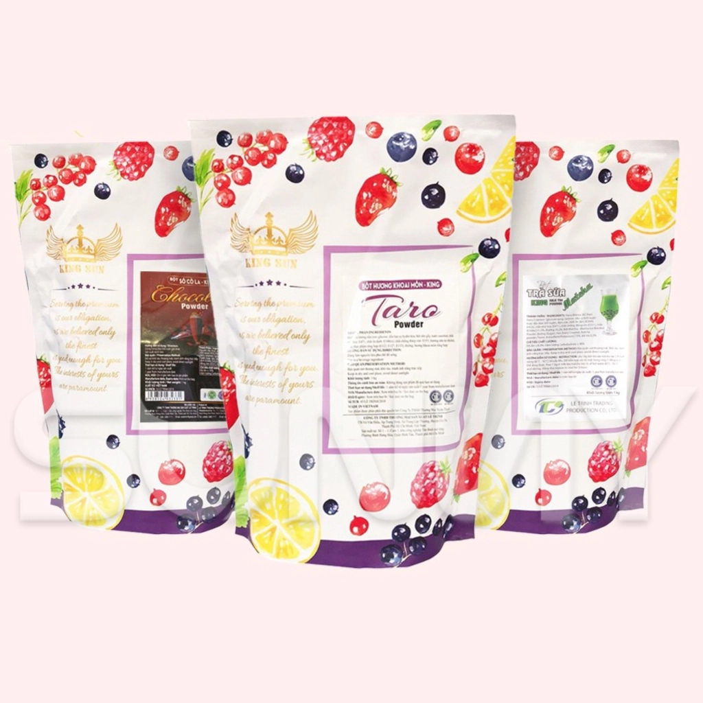 Taro Milk Tea Powder - Matcha - Chocolate KING 1KG (KENBAR) | Shopee ...