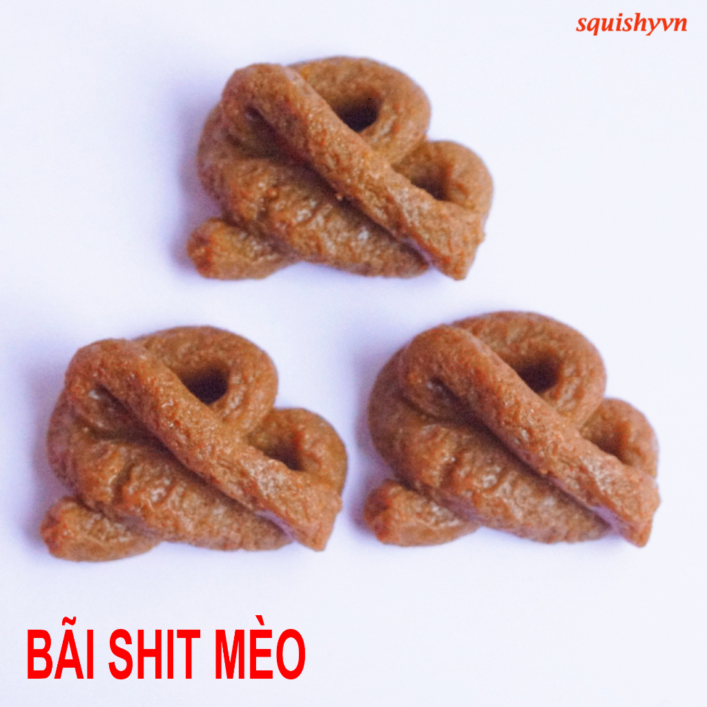 CAT shit BEACH Mischievous shit Fake poop troll each other soft squishy ...