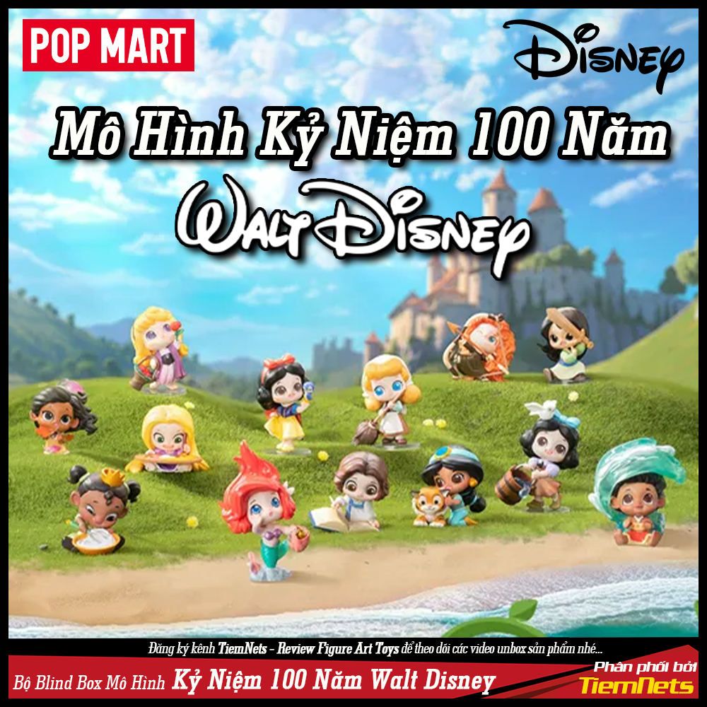 Blind BOX DISNEY x POPMART MODEL SET - WALT DISNEY 100 YEAR ANNIVERSARY ...