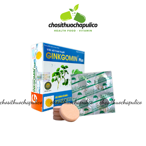 Ginkgomin Plus effervescent tablets nourish the brain Supports ...