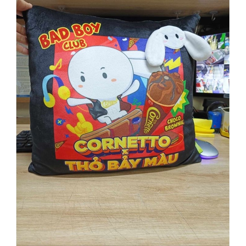 Cornetto x Guppy Rabbit Pillow/Hugging Pillow from CircleK - FamilyMart ...