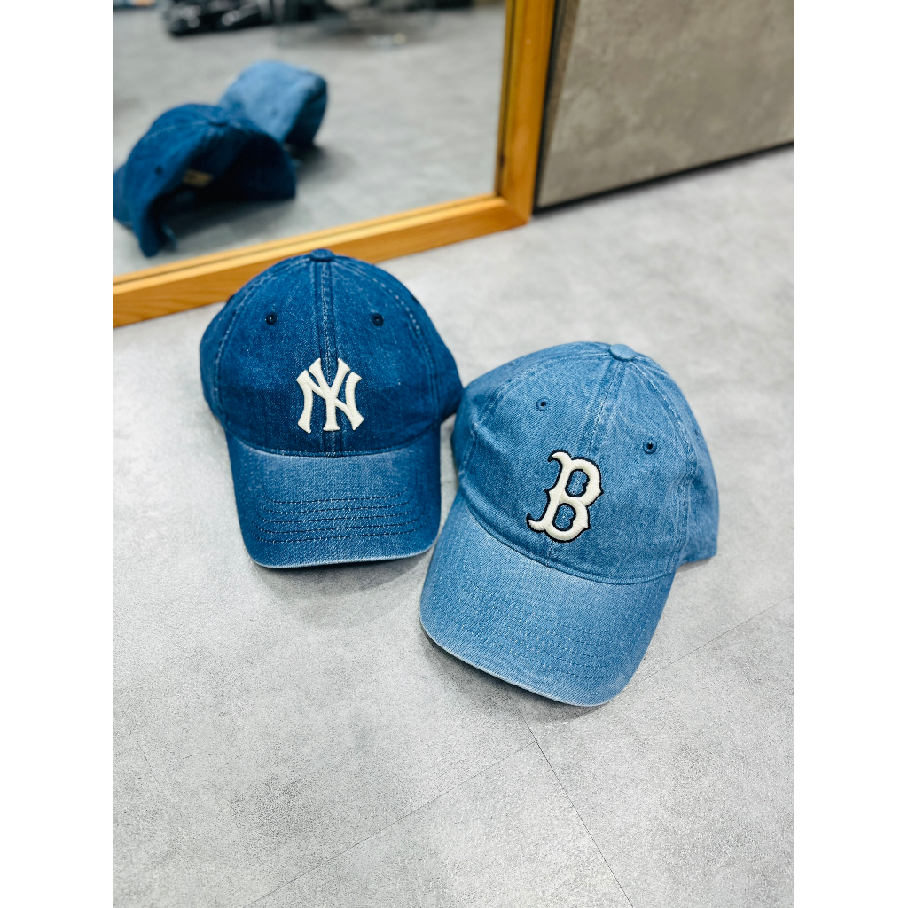 Mlb RIN Cap - NY & B LOGO (AUTH) | Shopee Singapore