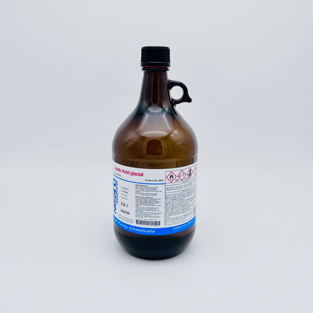 Chemical Acetic Acid glacial 99.7% (DUKSAN, 2.5L Bottle, Cas 64-19-7 ...