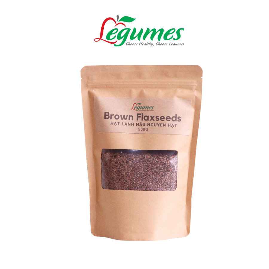 Légumes Brown Flaxseed 500g - Rich in Omega-3, Fiber, Good for Health ...