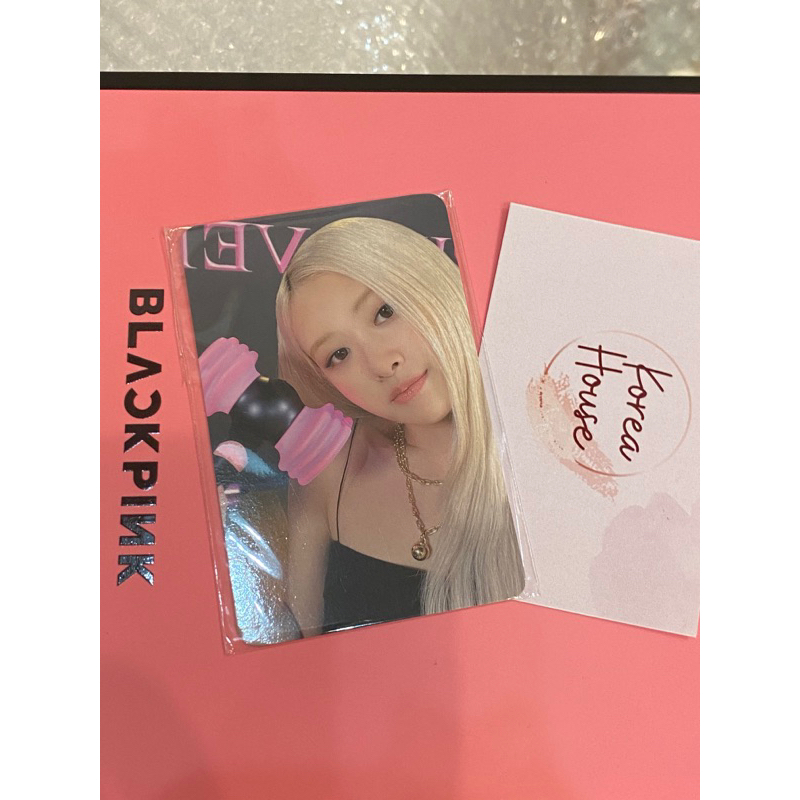 Card OFF - CARD ROSÉ BLACKPINK BORNPINK OFFICIAL | Shopee Singapore