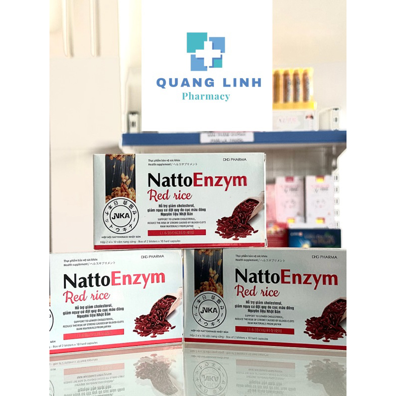 Natto ENZYM red rice stroke prevention oral tablet (Box of 2 blisters ...