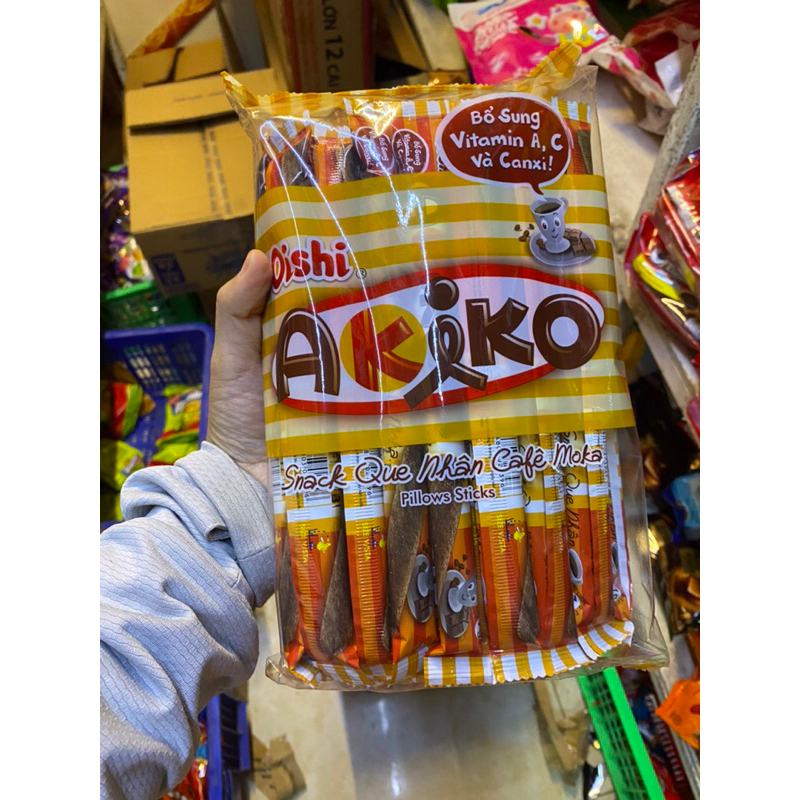 Oishi Akiko Cake 4 Packs Of 20 Sticks 160g | Shopee Singapore