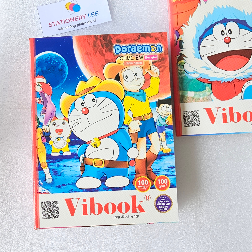 Load of 5 Doremon Vibook notebooks (100gsm) | Shopee Singapore