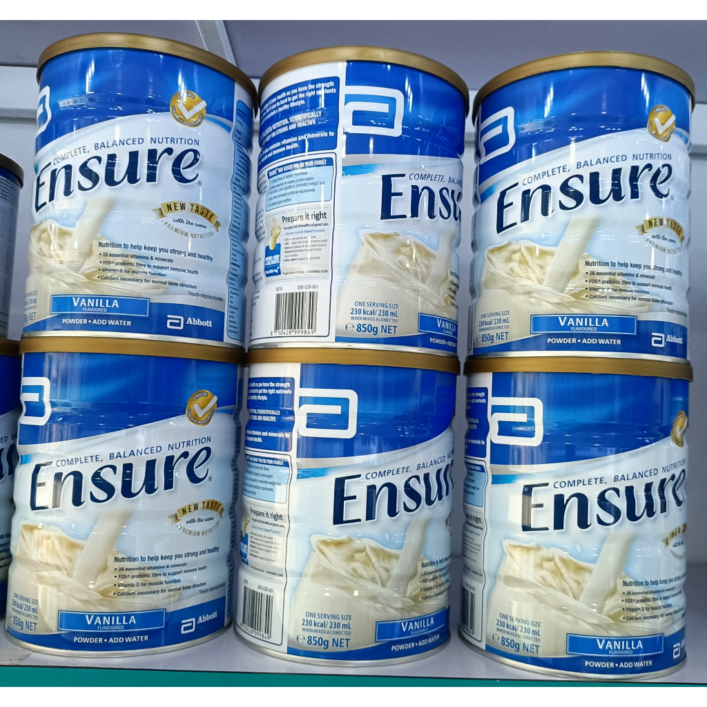 Ensure Abbott Australia Powdered Milk Powder Box Of 850g Premium ...