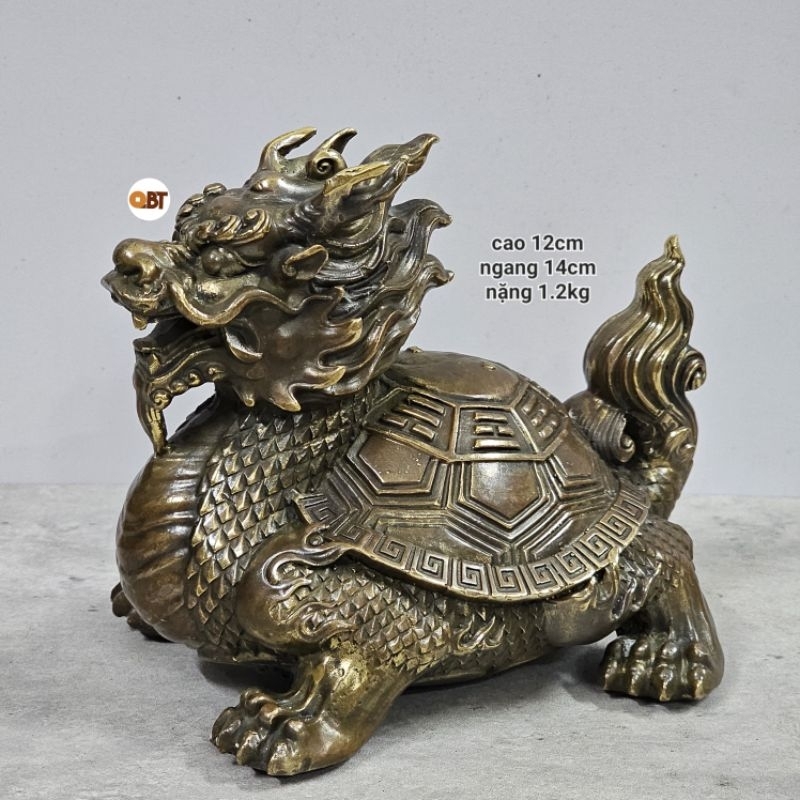 Bagua dragon turtle statue - Feng shui bronze bagua dragon head turtle ...