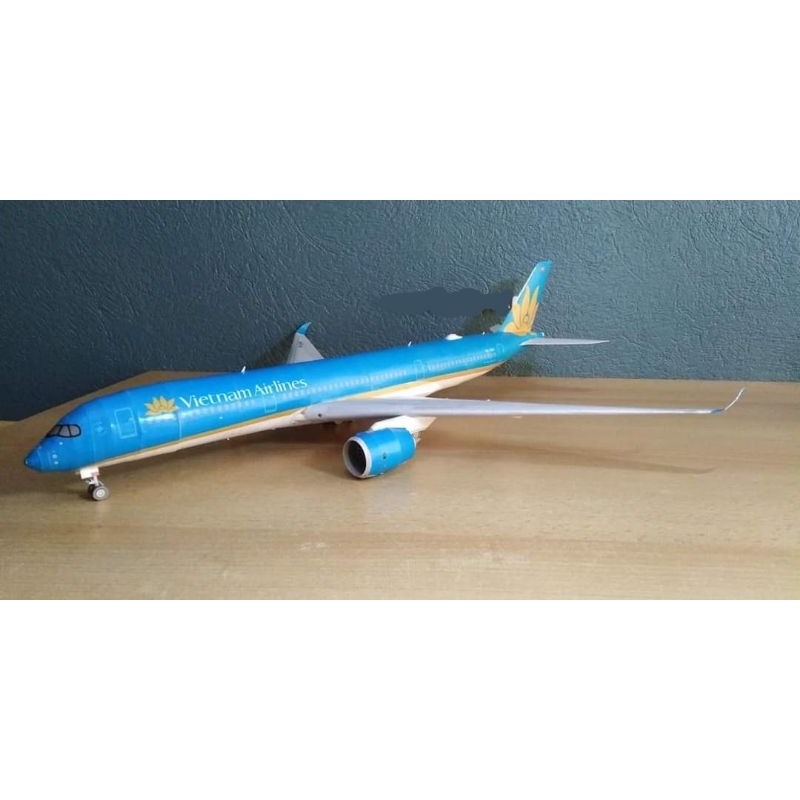 AIRBUS A350 airplane paper model, scale 1:120, self-collage. | Shopee ...