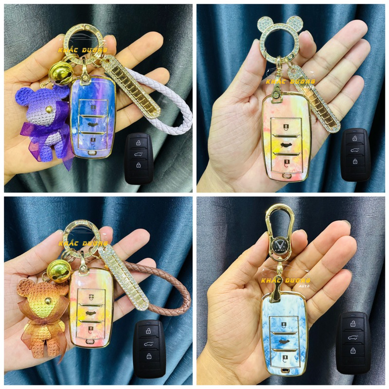 Vinfast VF5 key case with luxurious marble pattern | Shopee Singapore