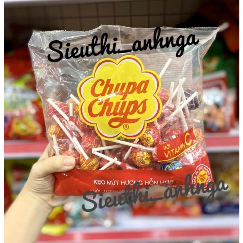 Chupa Chups FRUIT FLAVOR Lollipops PACK OF 60 sticks | Shopee Singapore