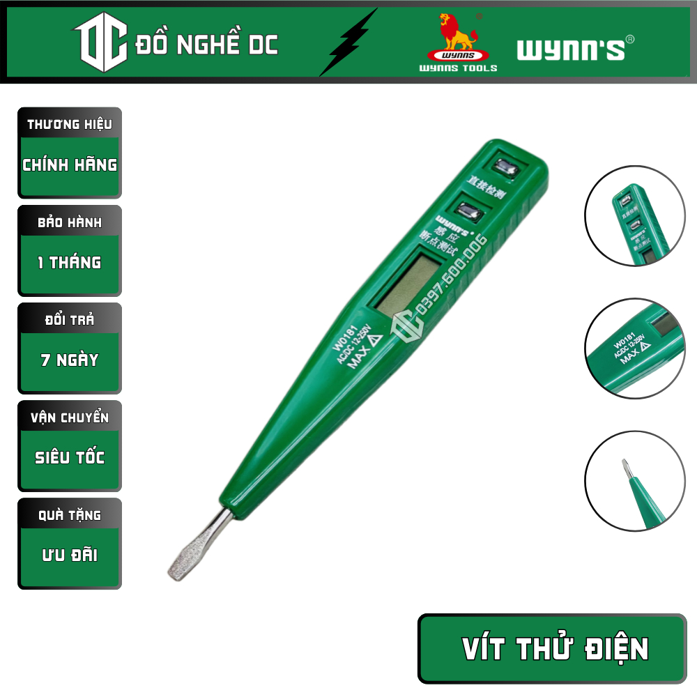 Electrical test screw, MULTI-FUNCTIONAL AC/DC electrical tester ...