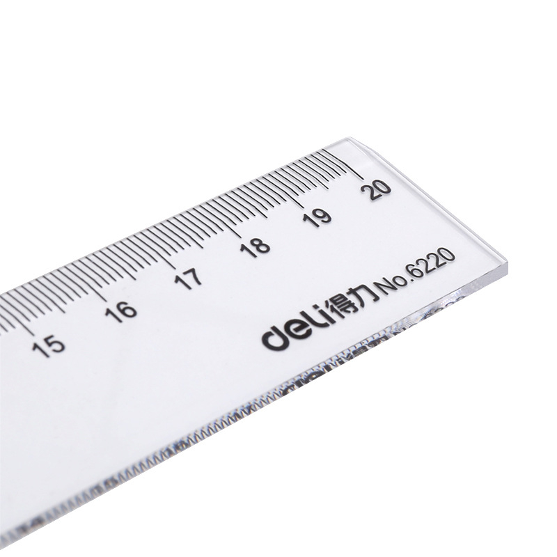 Transparent Mica Ruler 20cm | Shopee Singapore