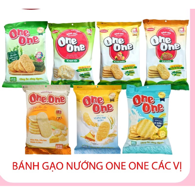 One One rice cakes with seaweed/corn cheese/milk cheese flavors (please ...