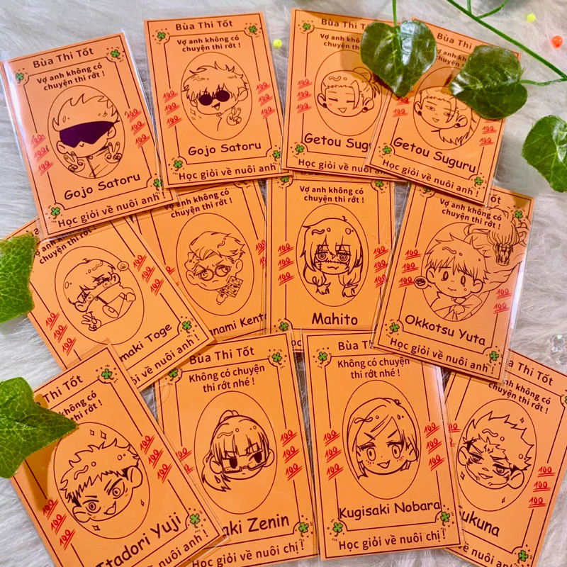 [BKG Model 2] Card Jujutsu kaisen | Card Good exam cards Anime Jujutsu ...