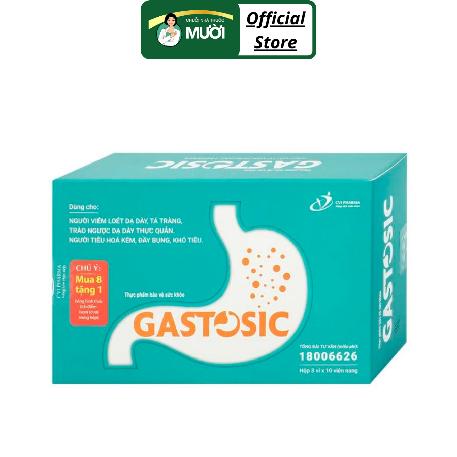 Cvi Pharma Gastosic pills help good digestion and protect the stomach ...