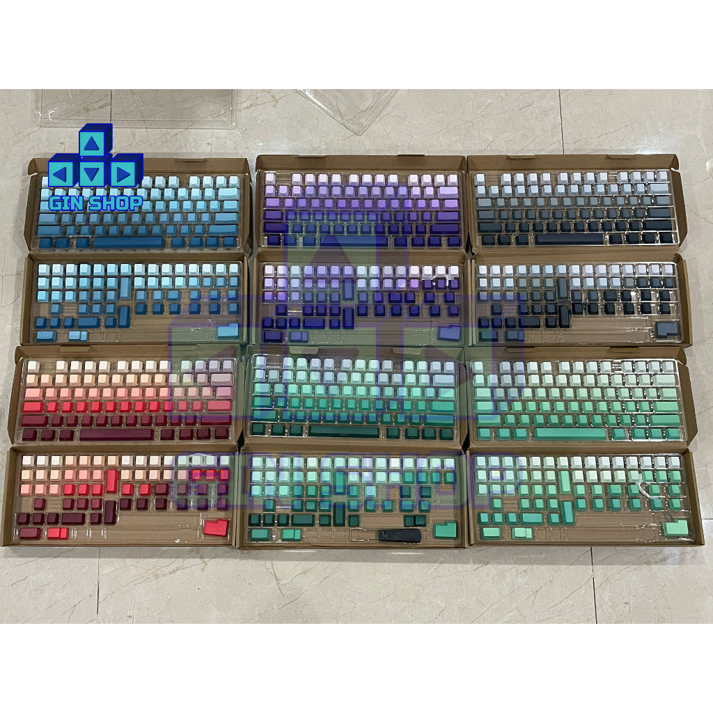 Gradient Keycap Through Led Bottom Edge - Cherry PBT | Shopee Singapore