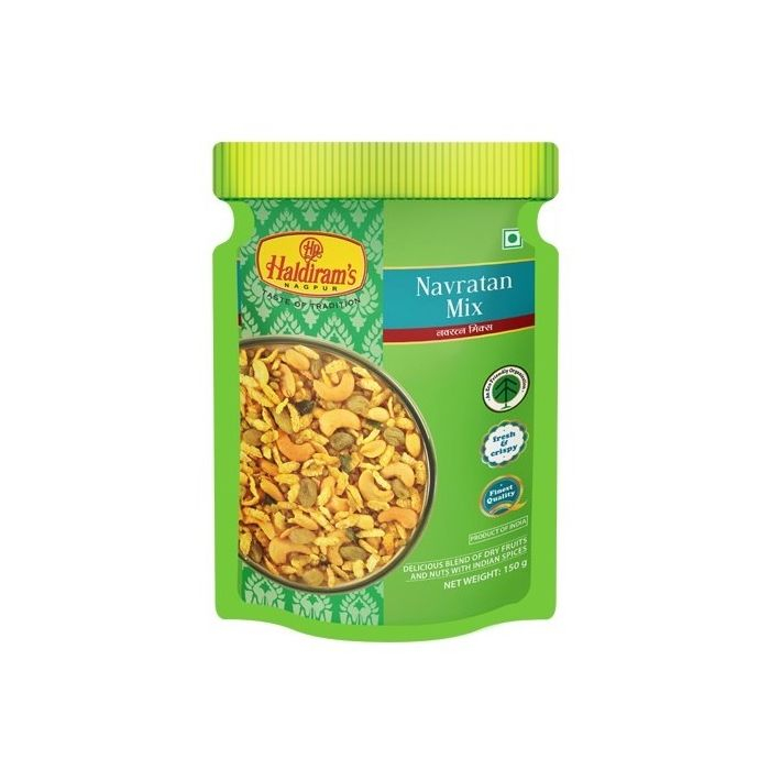 Haldiram - Navarattan - Mixture - Indian Snack - Haldiram's Navarattan (150g) | Shopee Singapore