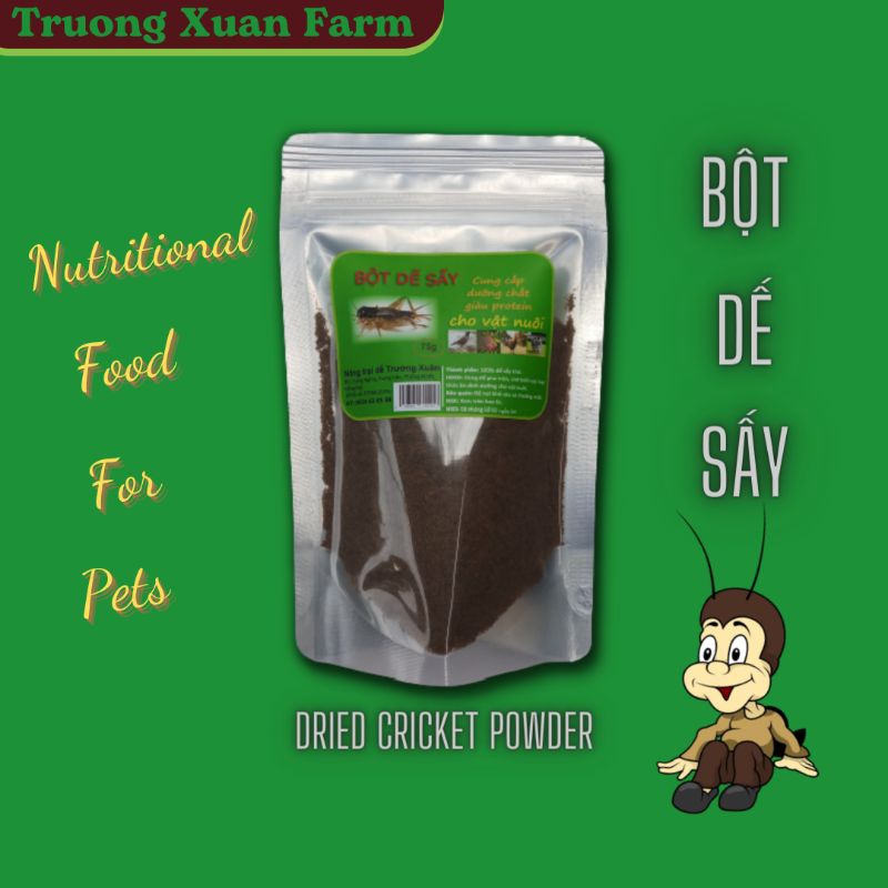 Cricket Powder, Dried Cricket Powder - Protein-Rich Nutritional ...