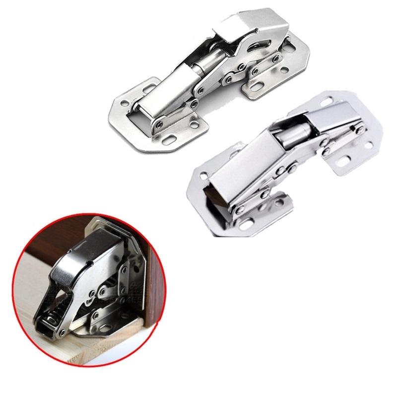 Durable Non-Shocking Steel Pop-Up Hinge, 90 Degree Kitchen Cabinet ...