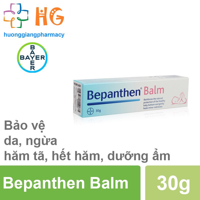 Bepanthen Balm anti-diaper cream for babies prevents diaper rash ...