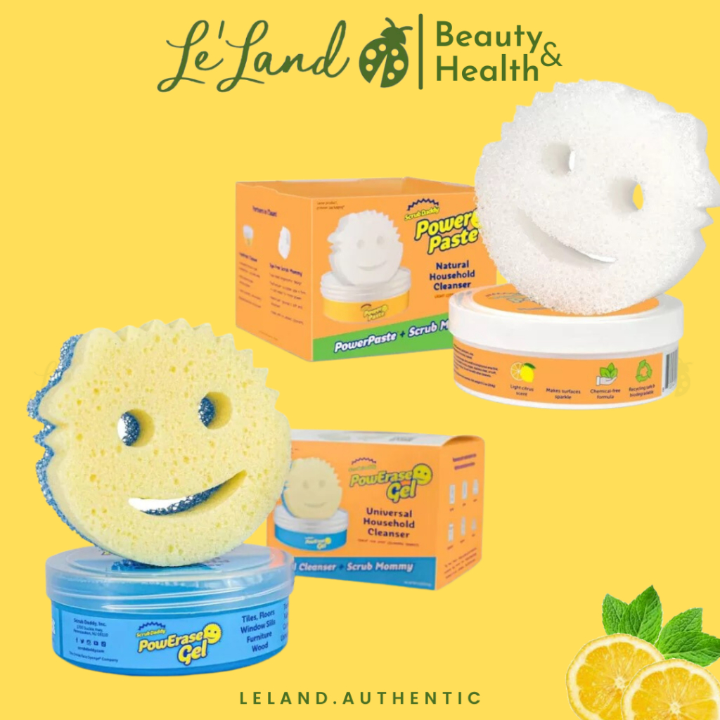 Scrub Daddy - Multi-surface cleaning set including PowerPaste Power Gel ...