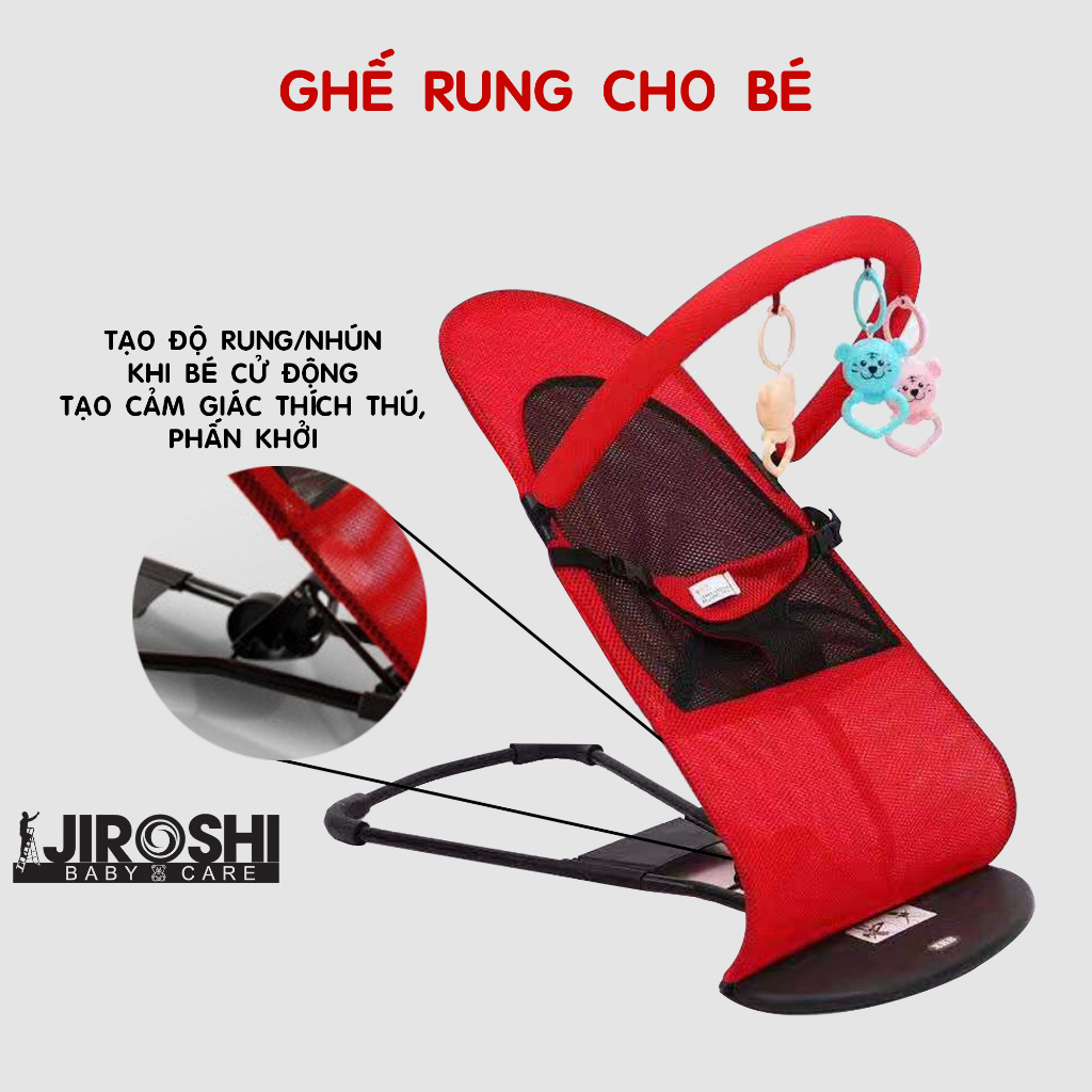 Jiroshi Baby Vibrating Chair - Safe vibrating chair for babies | Shopee ...