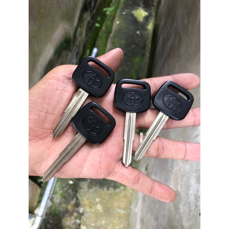 Premium standard small version Toyota car key blank (combo of 2 keys ...