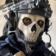 Ghost COD MW2 Cosplay Skull Mask - Horror Skull Mask | Shopee Singapore