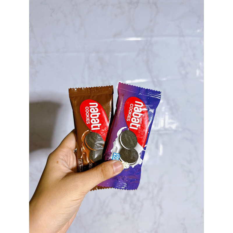 [10 Packs] Nabati Cookies (1 small pack - 2 cakes inside) | Shopee ...