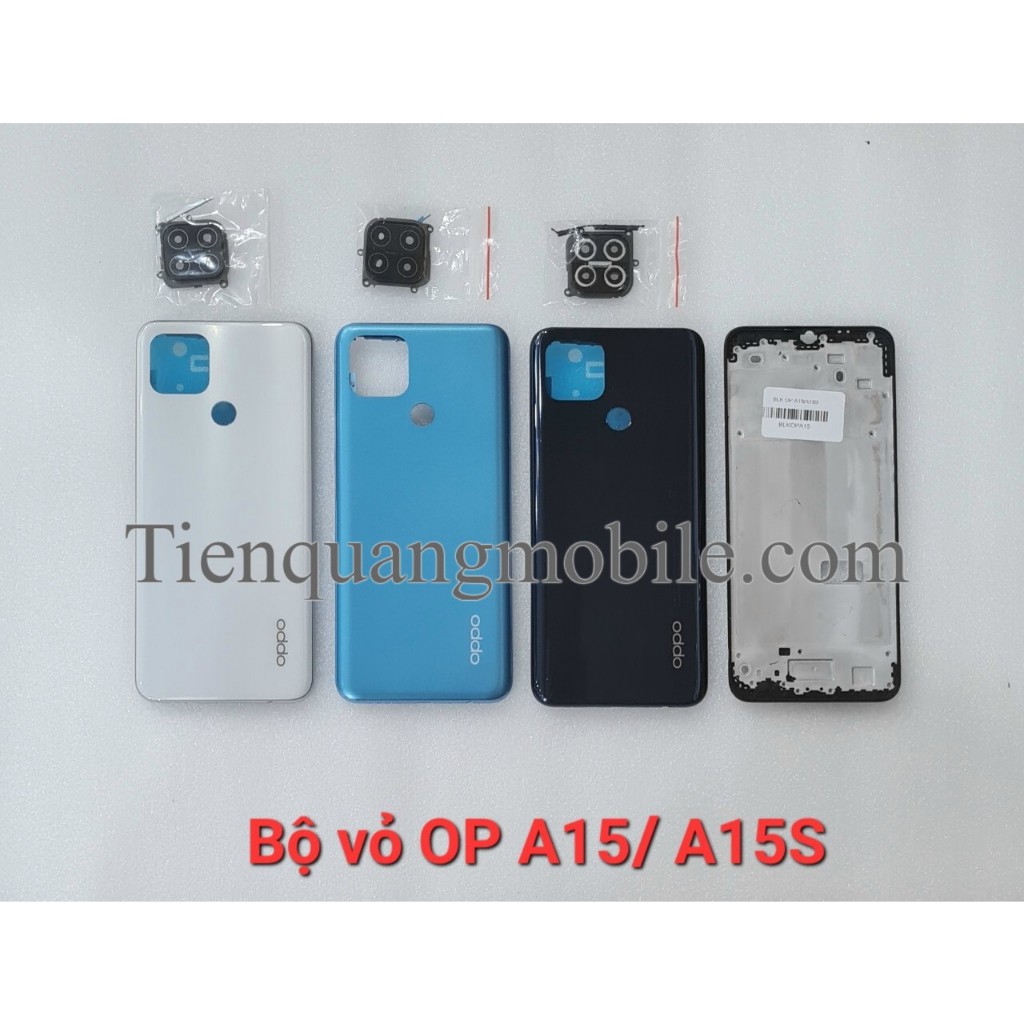 Oppo A15/ A15S case set (including case, bones, buttons, orange glass ...