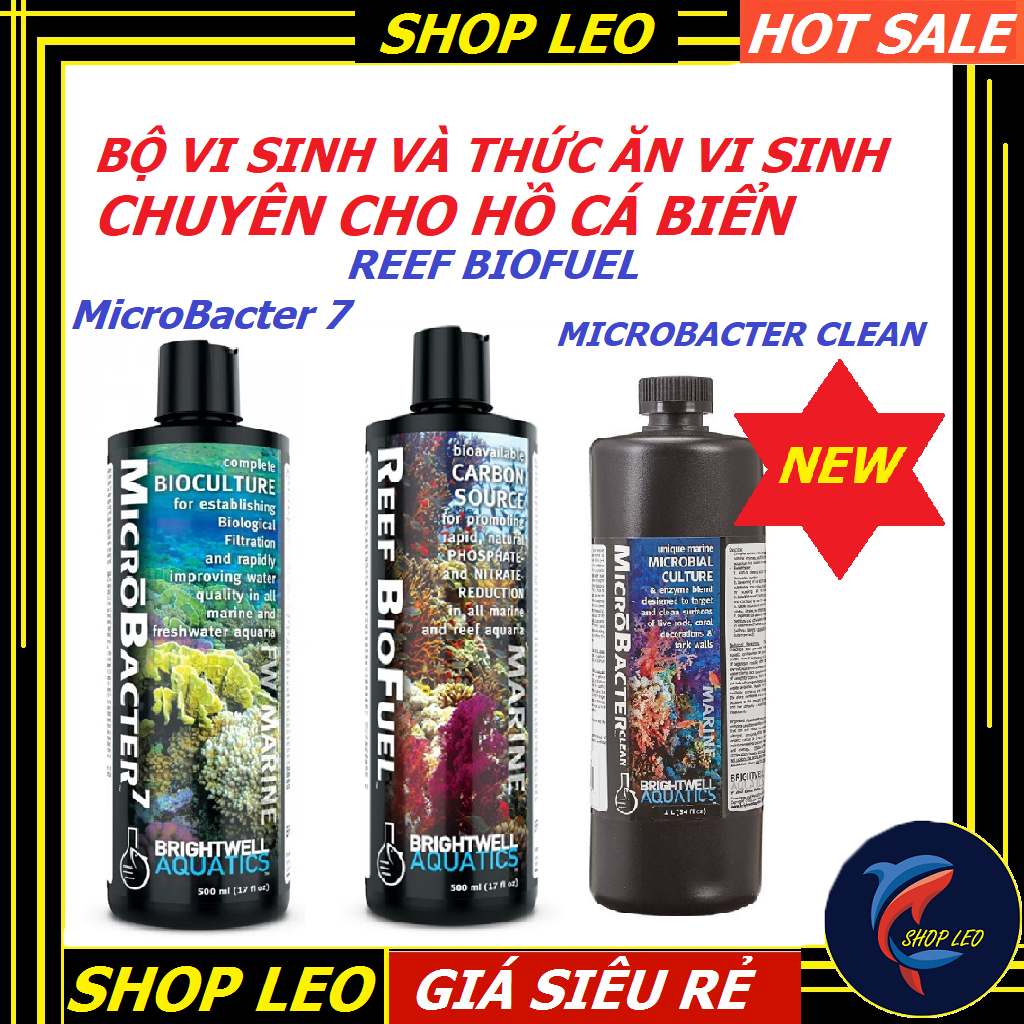 Microbacter 7 microorganisms, Reef BioFuel microbial food and ...