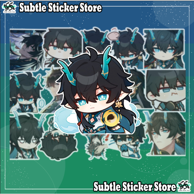 [Honkai Star Rail] - Set 10/15 Sticker Dan Heng/ Dan Heng IL Imbibitor Lunae/ Moist Moon Army ...