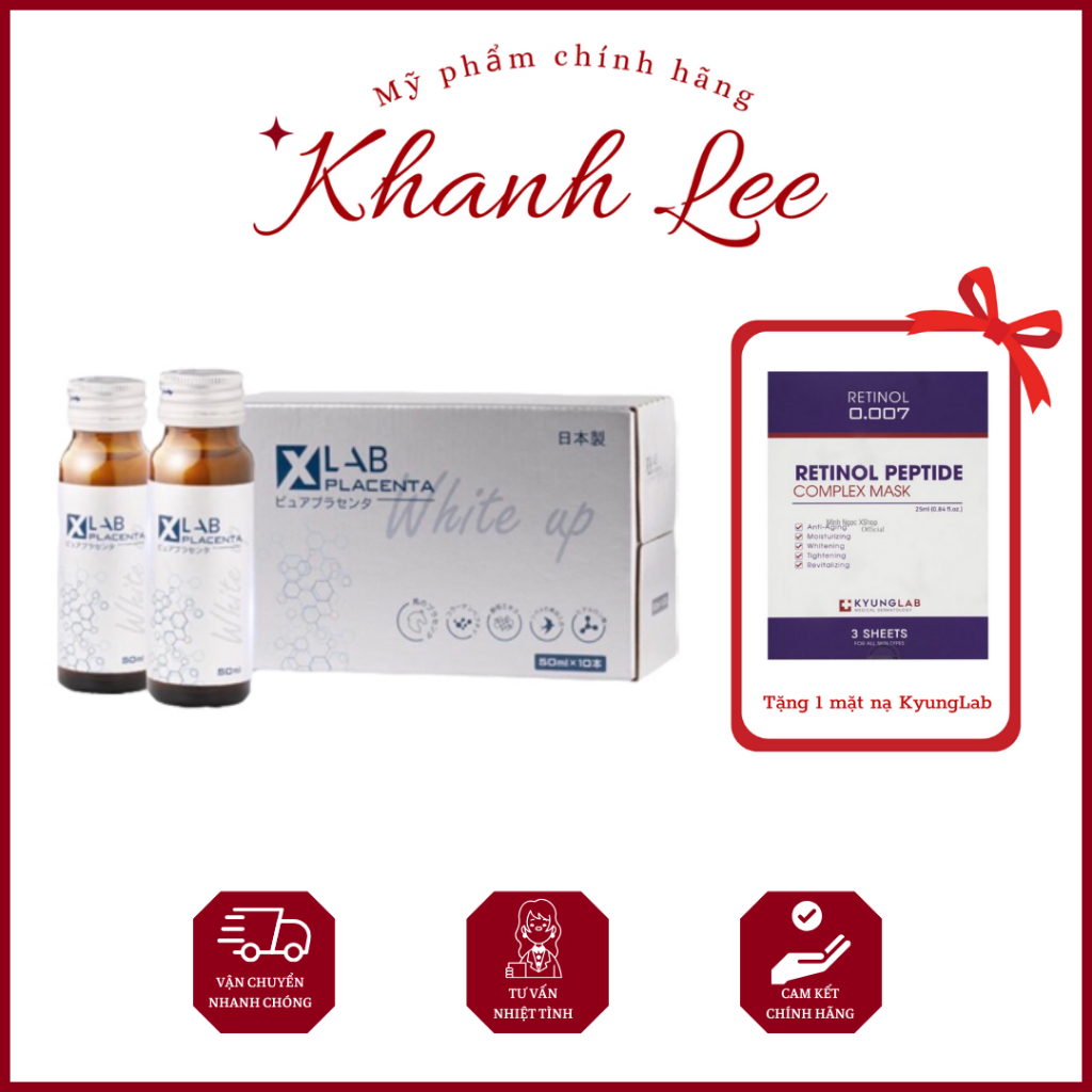 Xlab Placenta stem cell drink (box of 10 bottles x 50ml) | Shopee Singapore