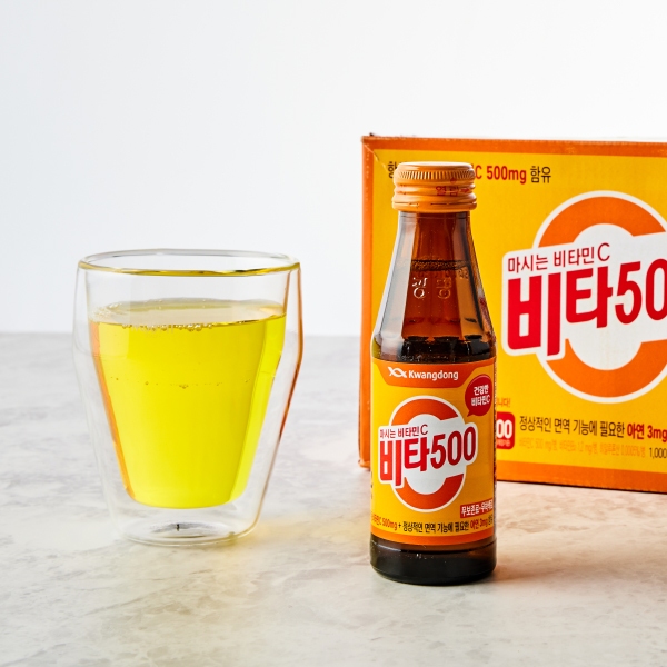 Korean Vitamin C Drink Vita500 ː 500 (Bottle 100Ml) | Shopee Singapore