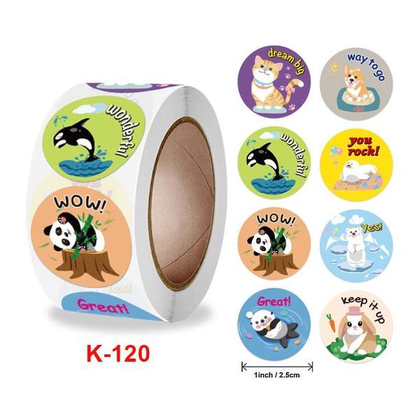 Stickers roll to reward children's sounds, encourage children to learn ...